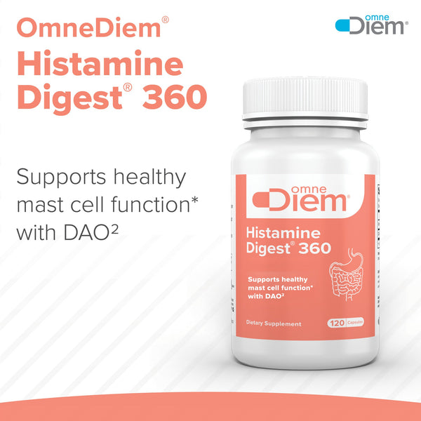 Histamine Digest 360 - Mast Cell Support - DAO Enzyme & P5P Vitamin B6 ...